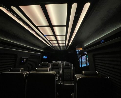 14-Passenger Luxury Sprinter Van – Now Available in Rockwall, Texas