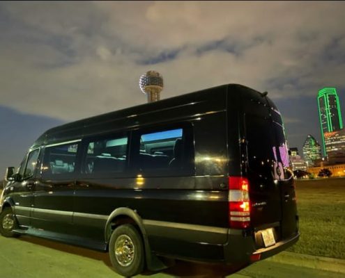 14-Passenger Luxury Sprinter Van – Now Available in Rockwall, Texas